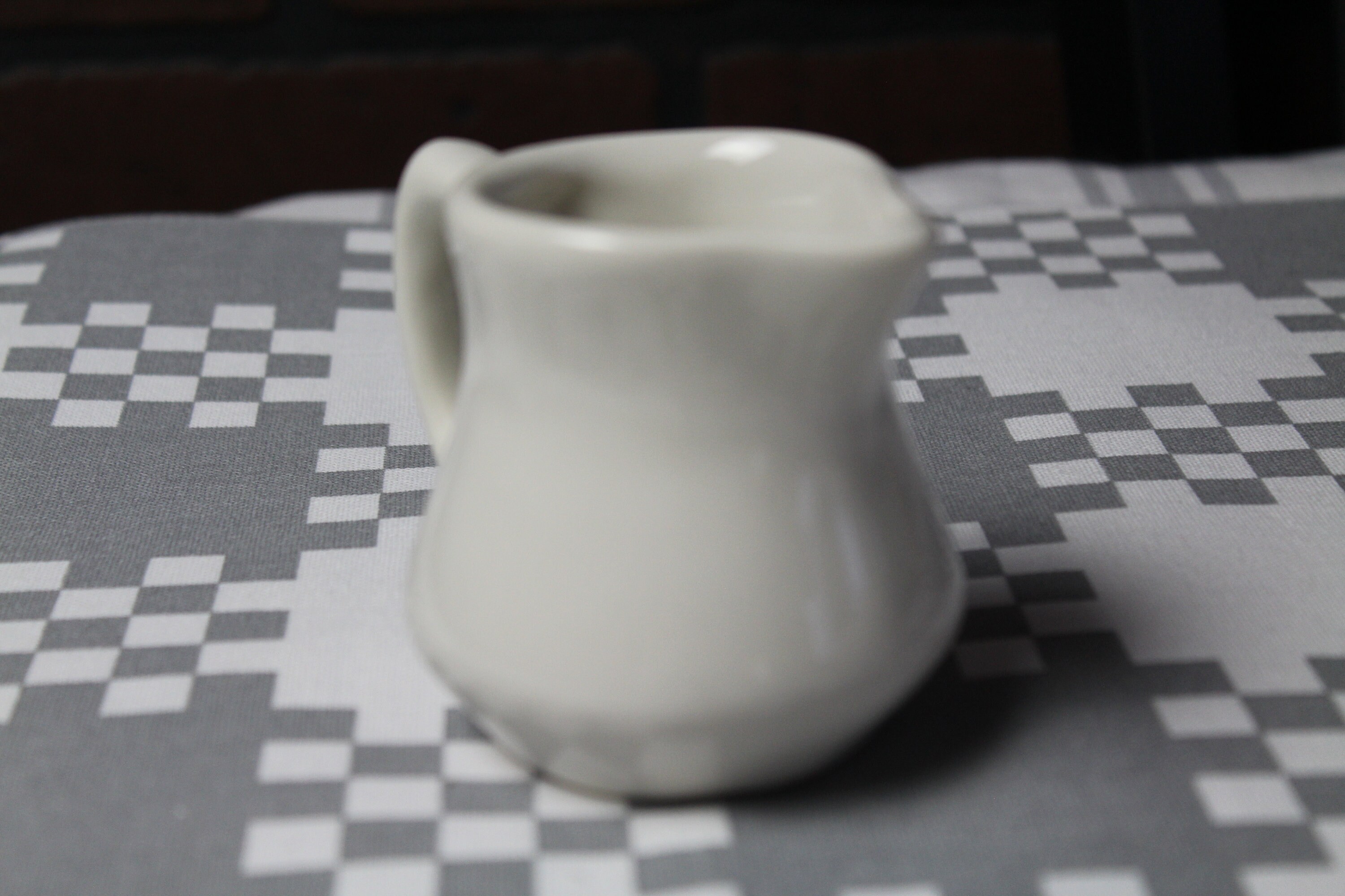 Vintage Ironstone White Creamer - Etsy