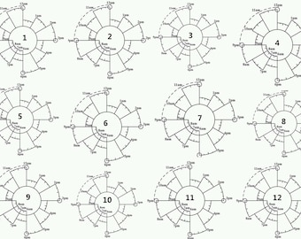 Printable Chronodex - Etsy