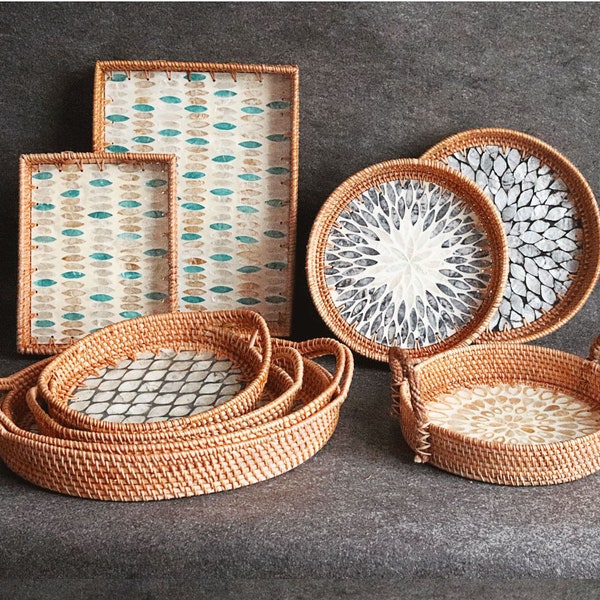 Woven Tray - Etsy
