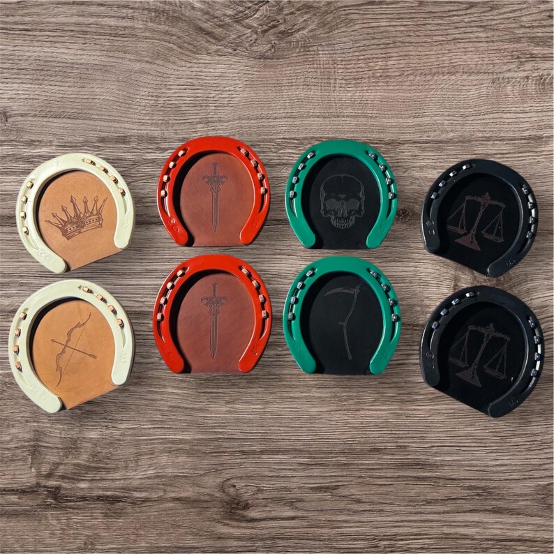 Custom Horseshoe Coasters - Etsy