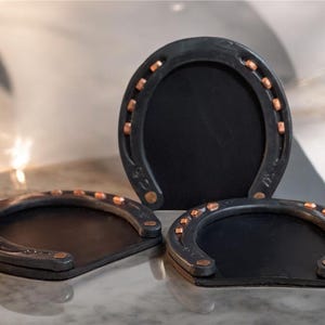 Custom Horseshoe Coasters - Etsy