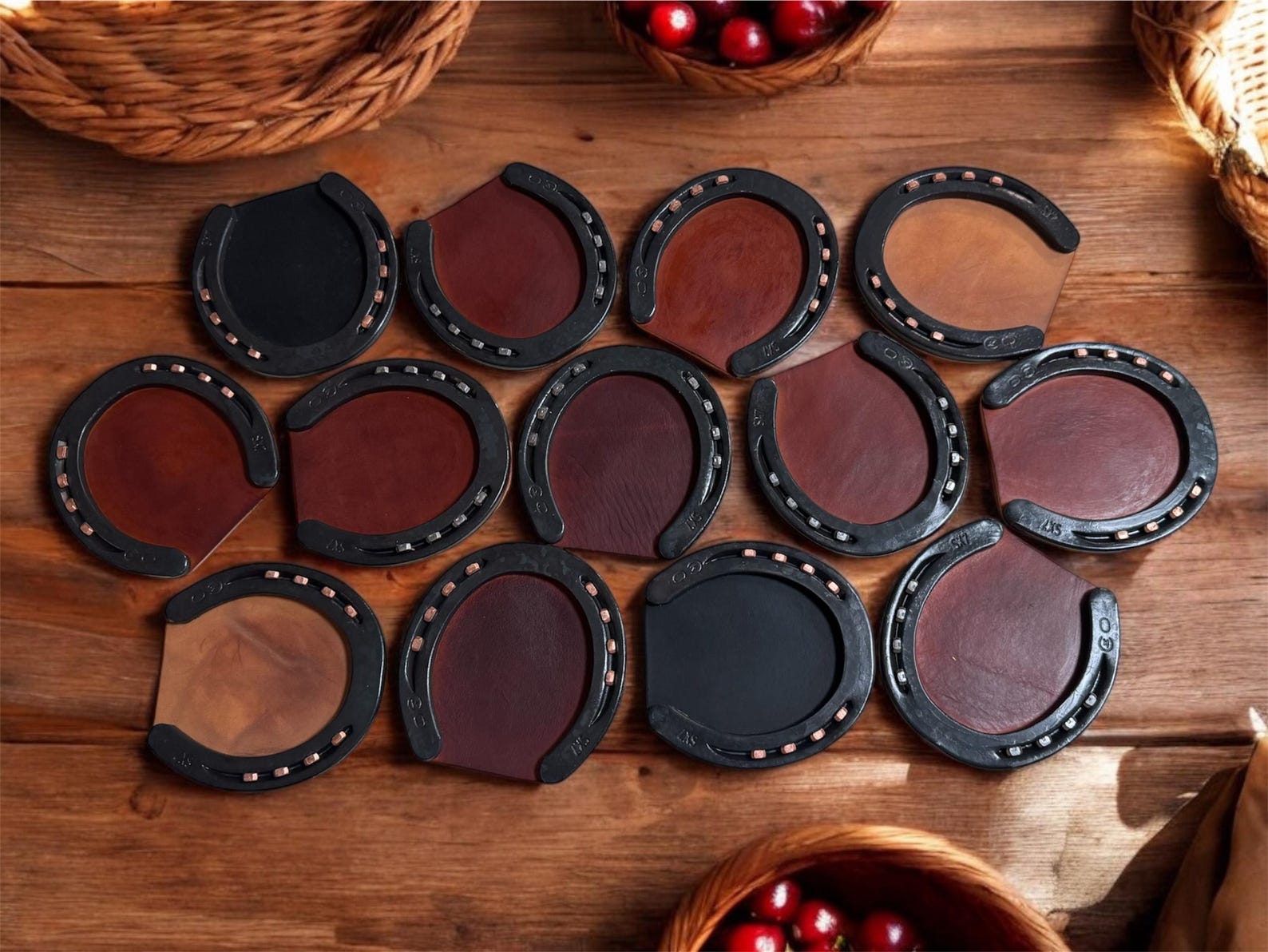 Custom Horseshoe Coasters - Etsy