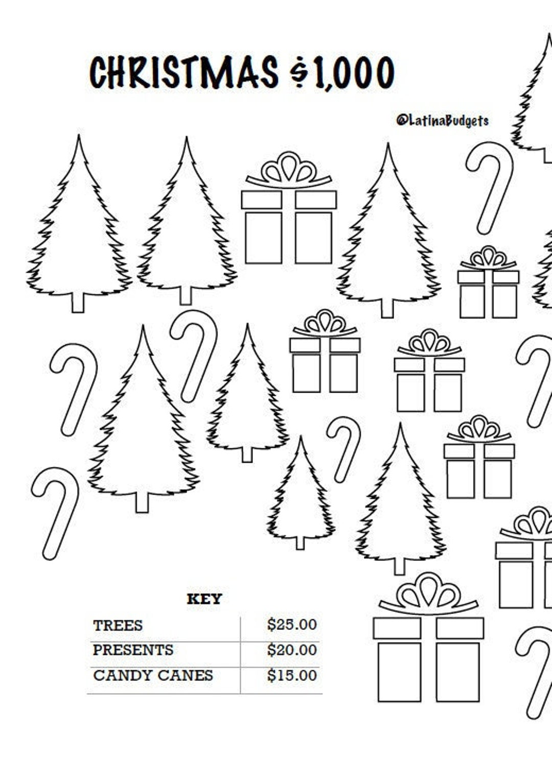 HOLIDAYS Saving Challenges (include 5 Holidays) - Etsy