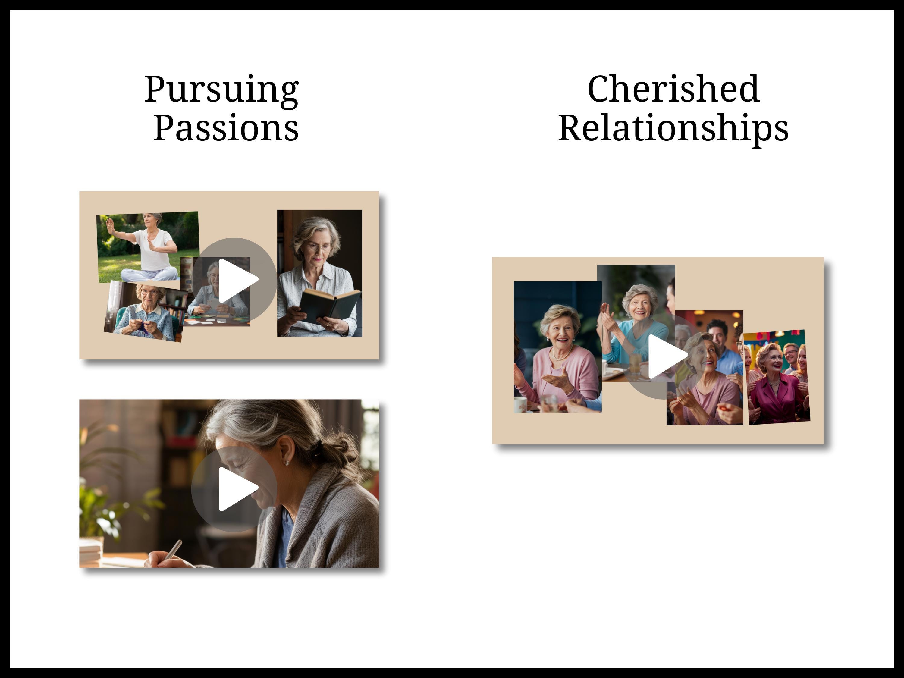 Animated Funeral Slideshow Video Template, for Women Men, Canva ...