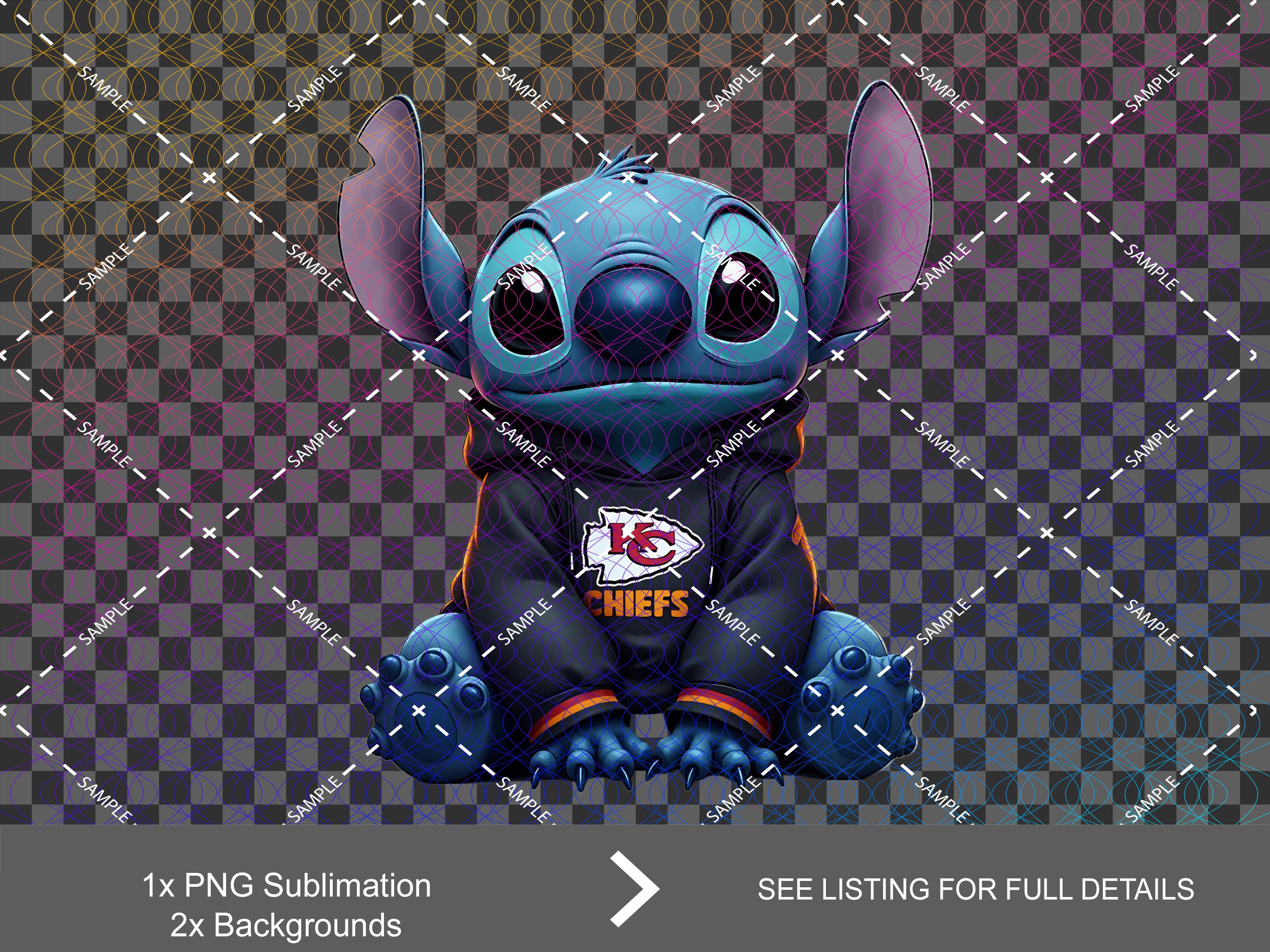 Chiefs Stitch Sublimation PNG | NFL Football Fan Art (digital Download ...