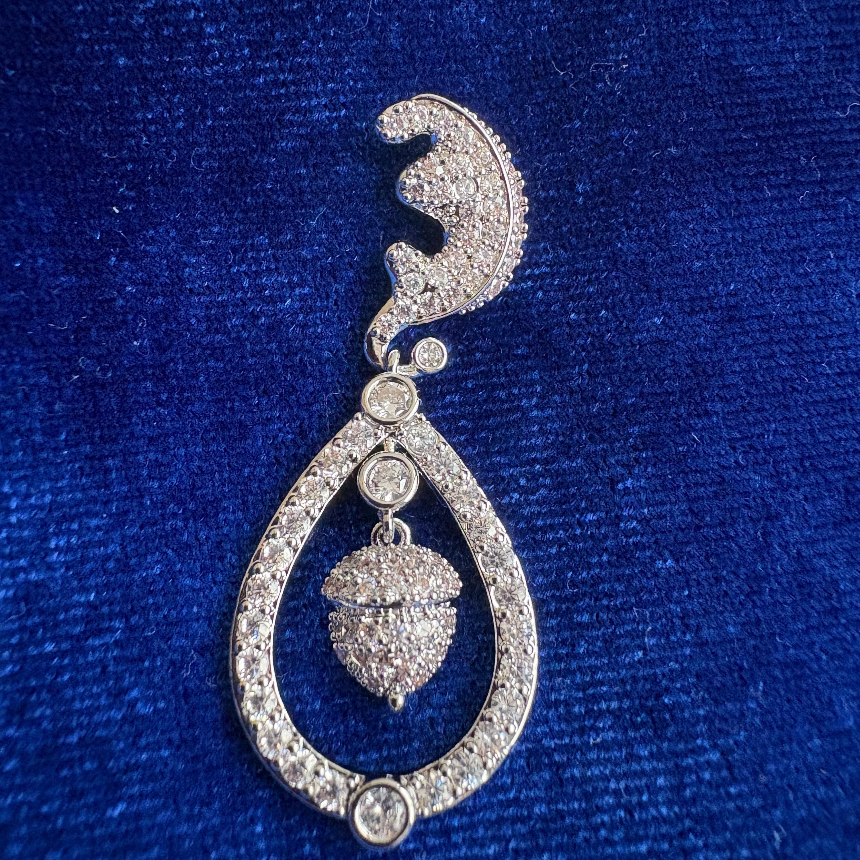 Princess Kate Middleton Duchess of Cambridge Wedding Bridal Earrings ...