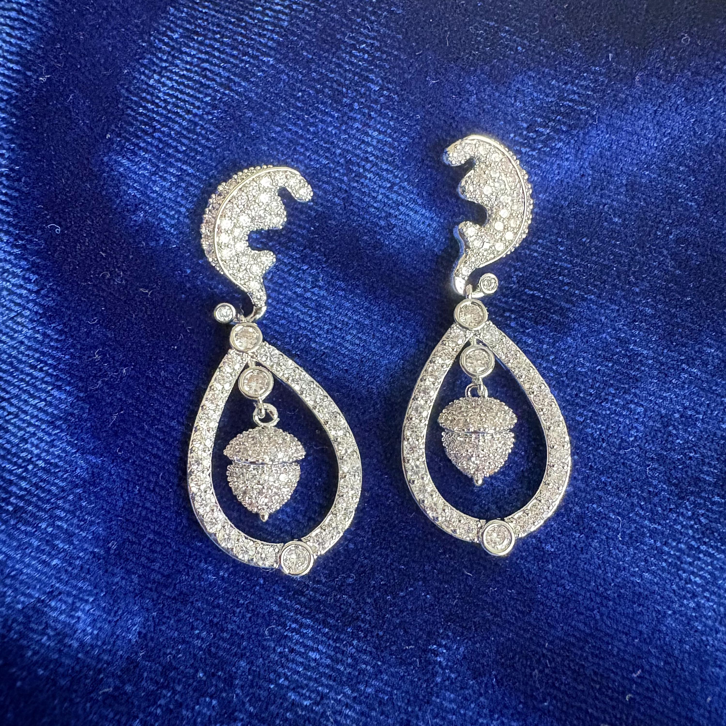 Princess Kate Middleton Duchess of Cambridge Wedding Bridal Earrings ...