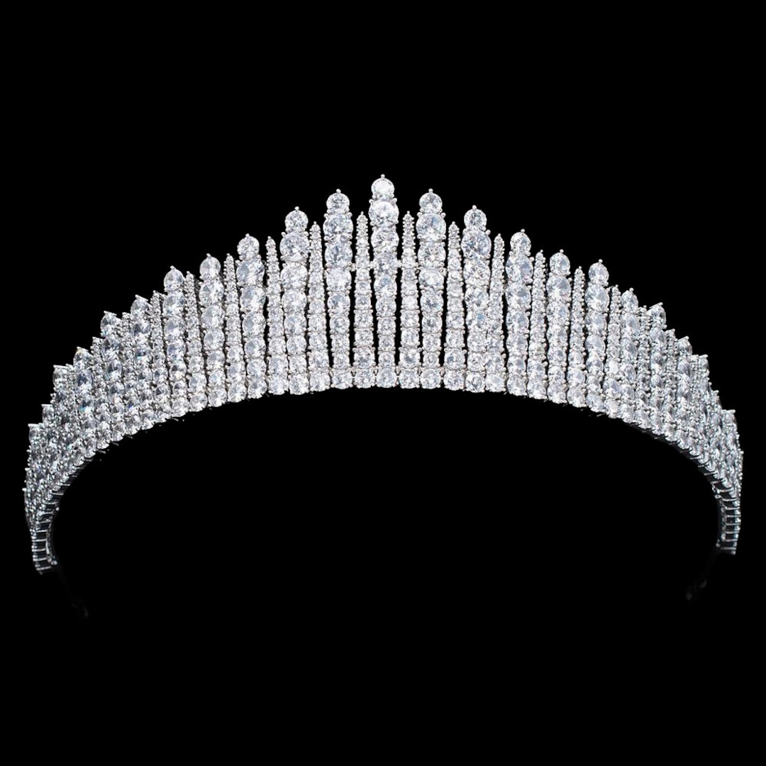 The Fife Fringe Tiara Royal Bridal Tiara Wedding Headpiece - British ...