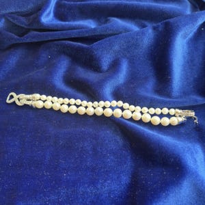 RARE Princess Margaret's Pearl Iconic Handmade Bracelet British Royal ...