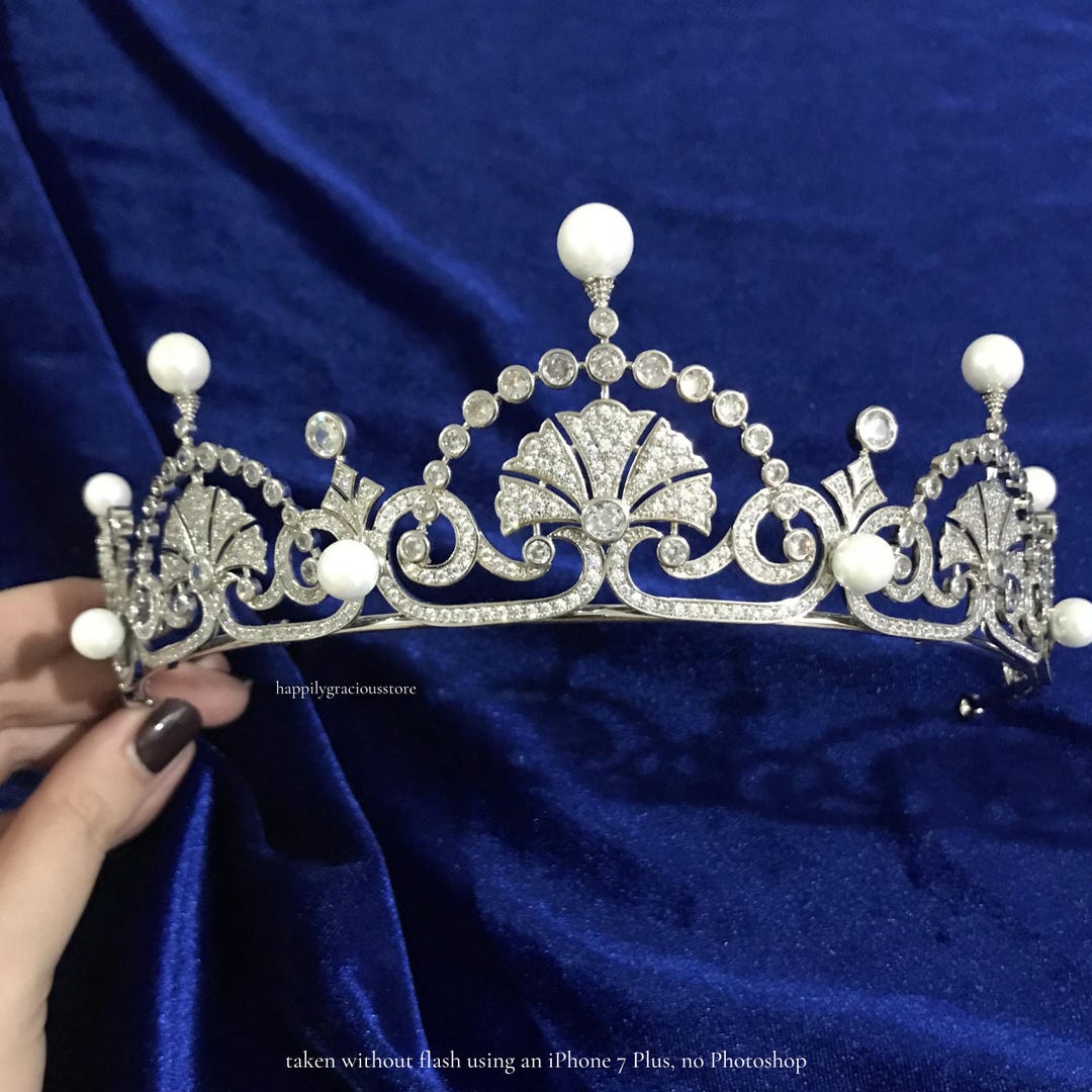 The Lotus Flower Tiara Kate Middleton, Princess Margaret - Etsy