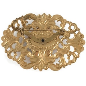 Vintage Victorian Collar Brooch - Etsy