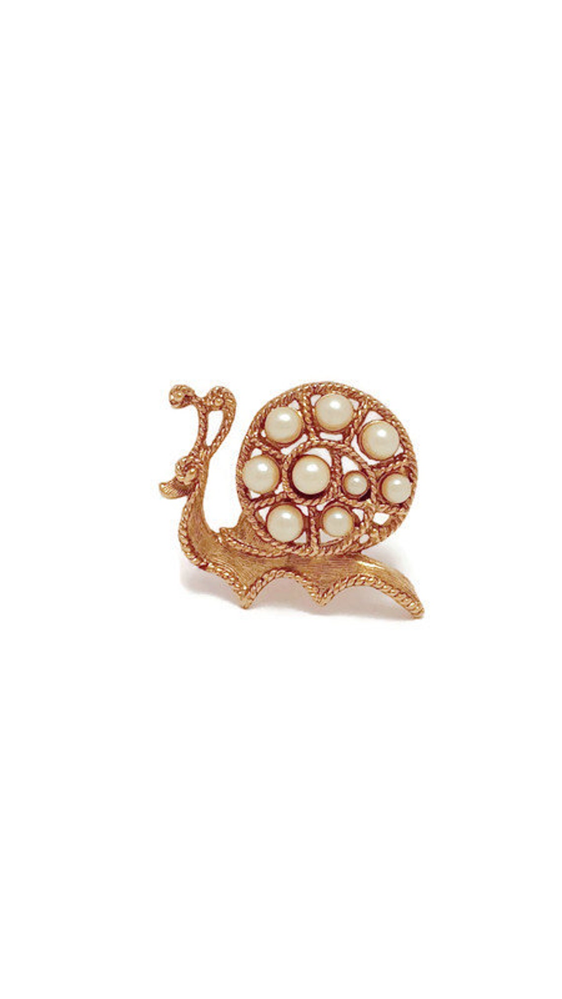 Victorian Inspired 1928 Jewelry Company Vintage Snail Brooch - Etsy
