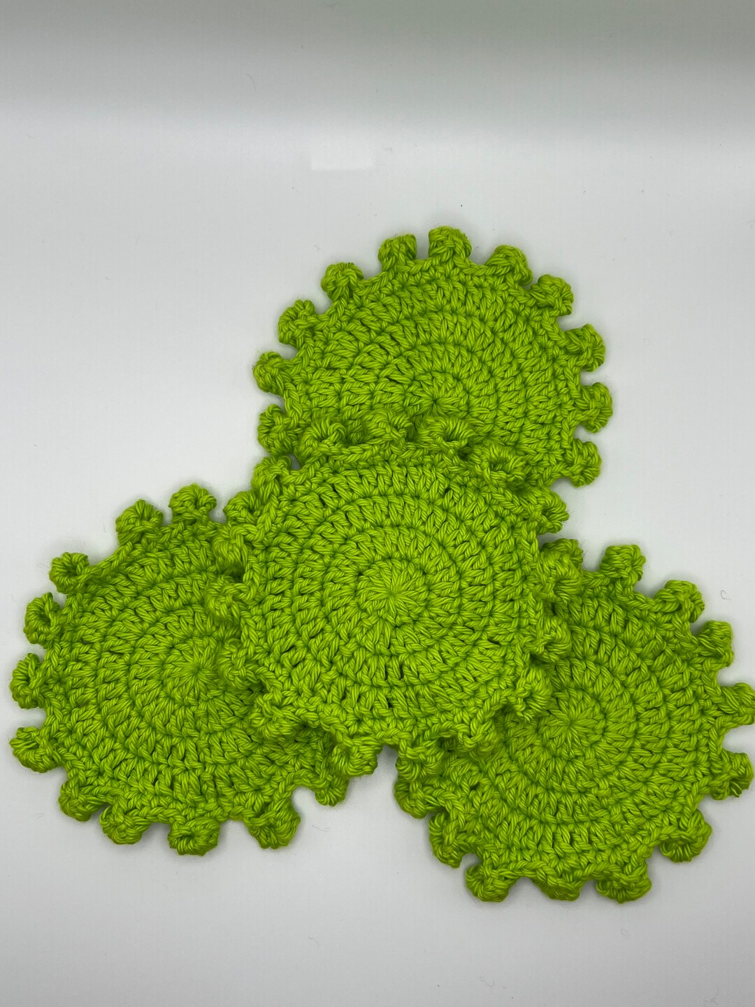Crochet Bubbling Coaster Set - Etsy