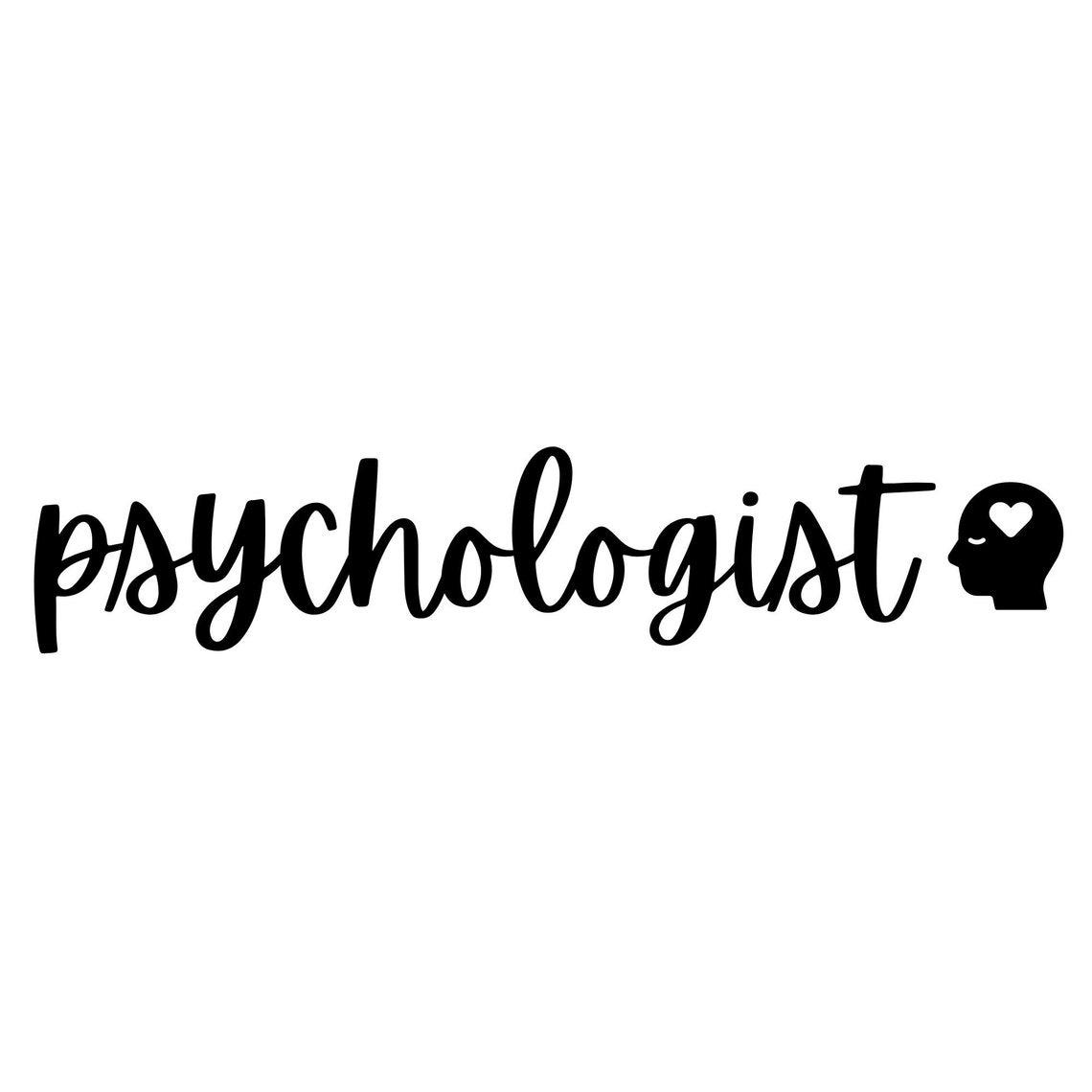 Psychologist SVG for Printing, Cricut, Tag, Vector - Etsy