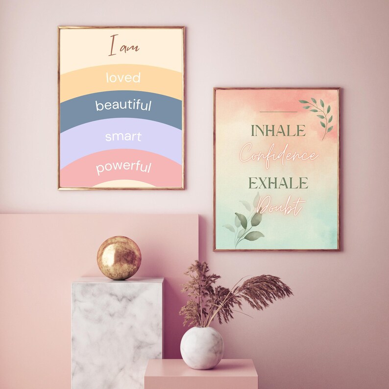 5 Counseling Therapy Wall Art Poster Office Décor - School, Office ...