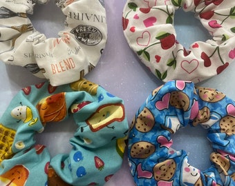 Food Scrunchies - Etsy