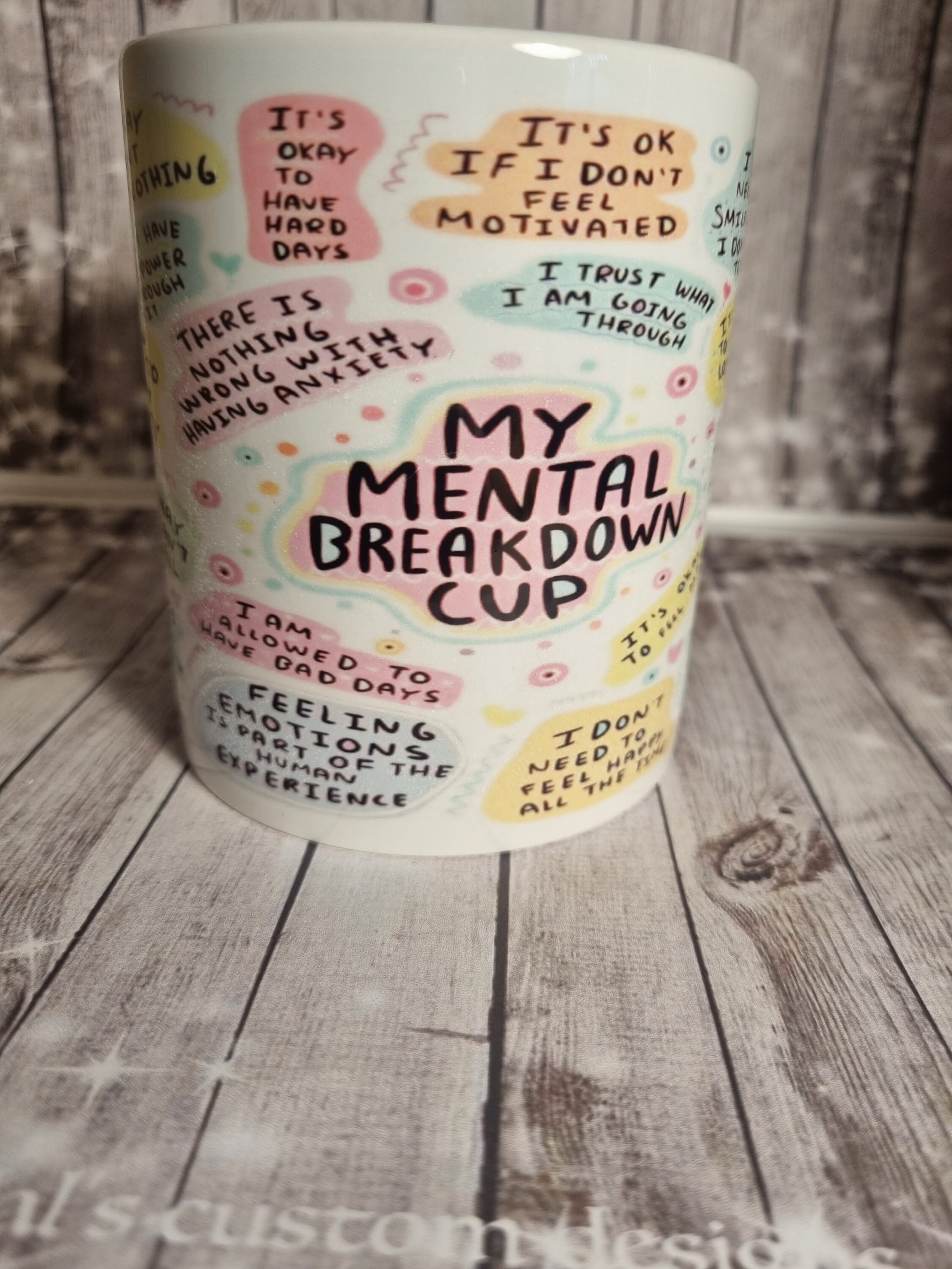 Mental Breakdown Cup Mug, Anxiety Relief, Wellbeing Gift - Etsy