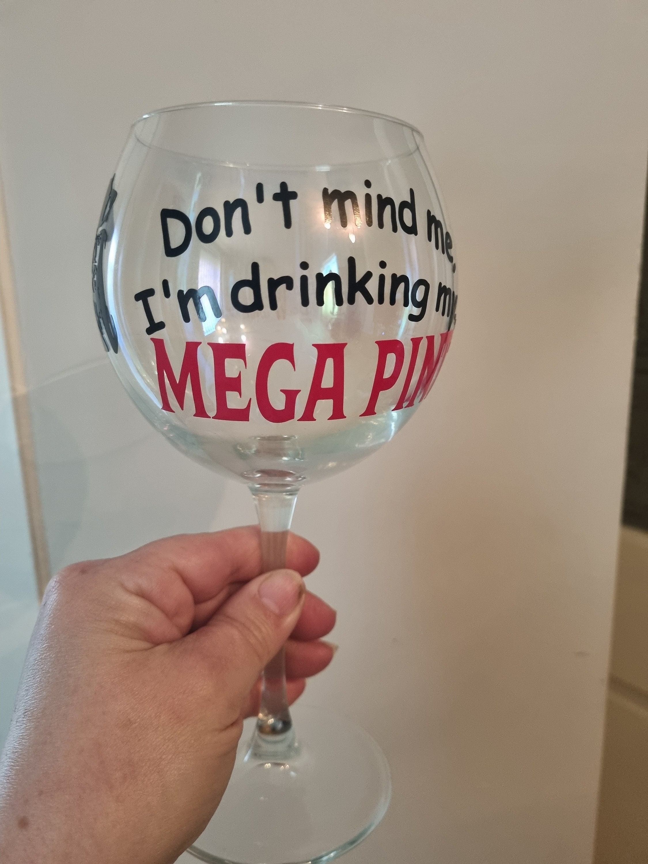 Mega Pint Wine Glass | Johnny Depp Inspired, Personalized Gift - Etsy UK