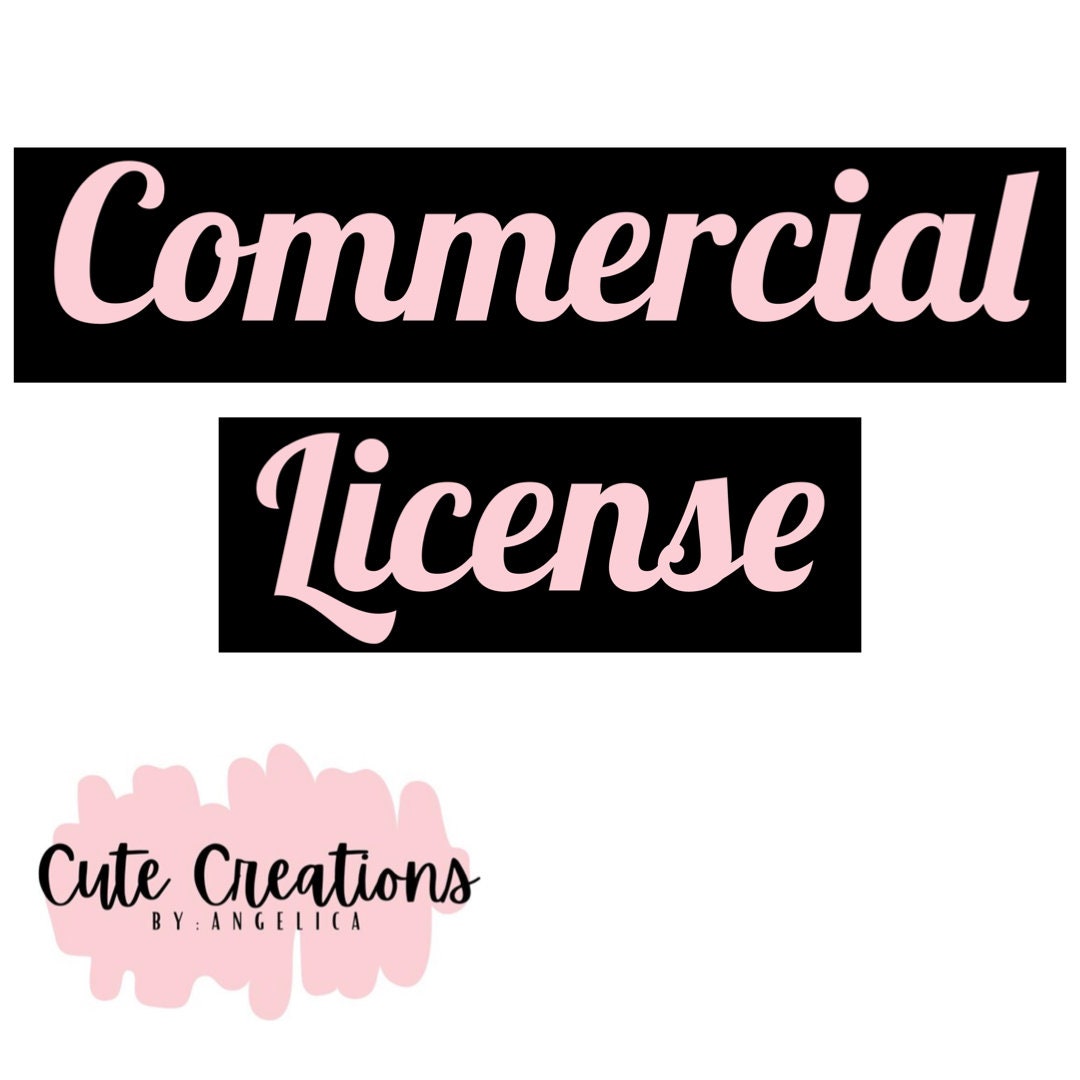 Commercial License for Any Design in Shop - Etsy