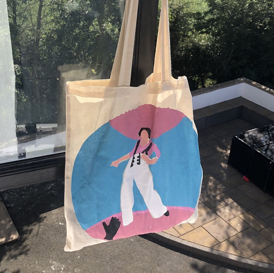 Harry styles fine line tote bag | Etsy