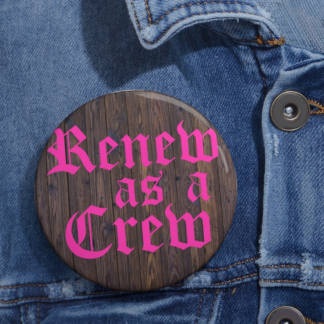 Renew as A Crew OMFD Pin Button Season 3 Renewal Pirate Lovers - Etsy