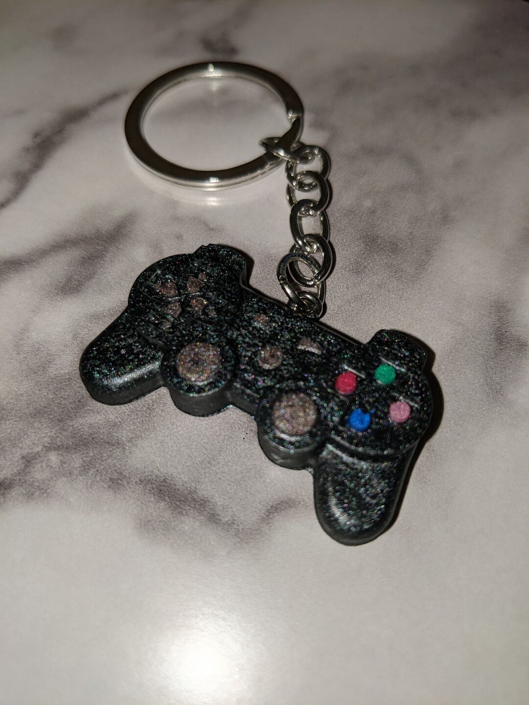 Cute Mini Gaming Controller Key Chain / Necklace - Etsy UK