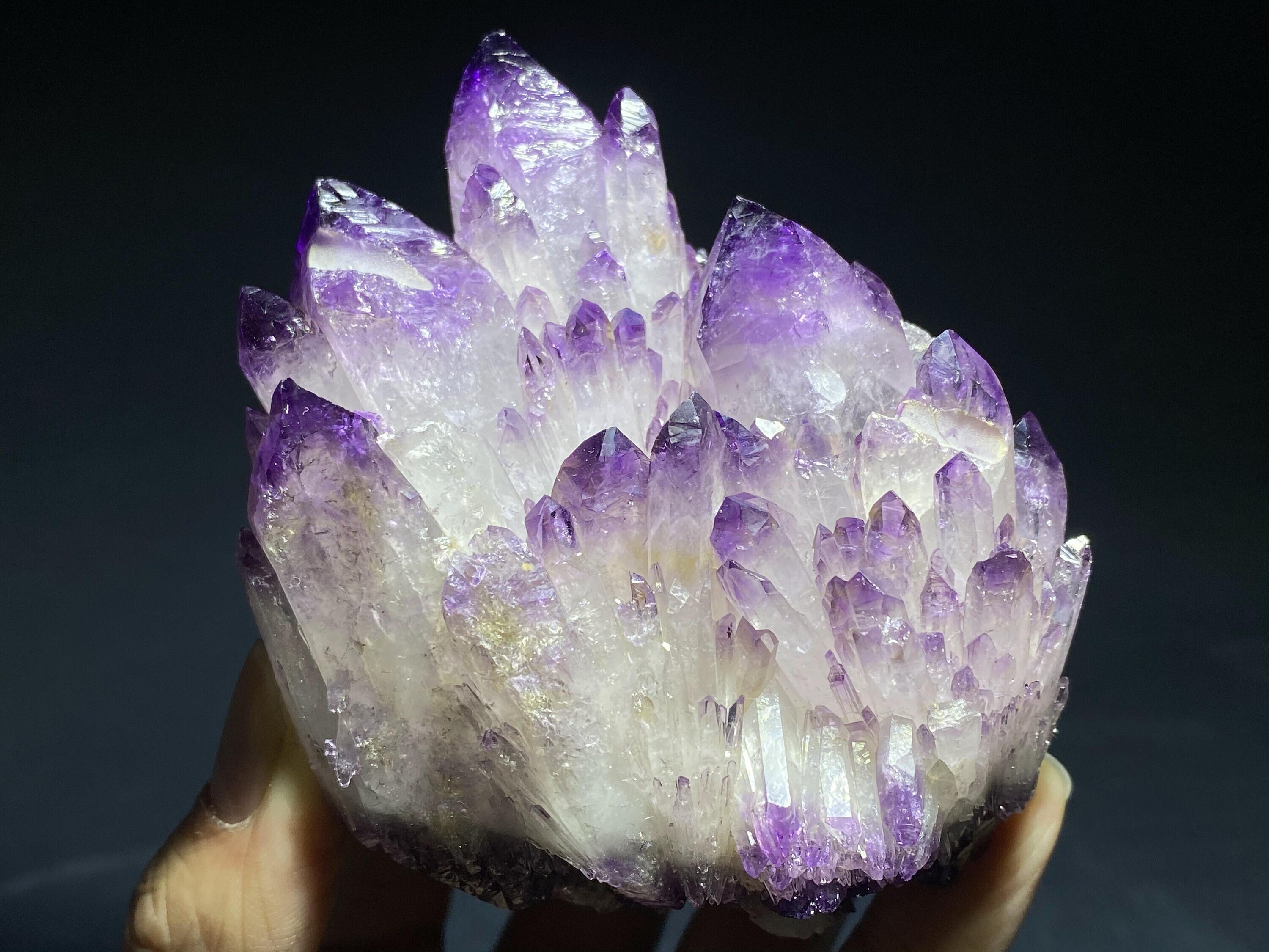 Rocks & Geodes Home Décor Home & Living 348g Natural Amethyst Cluster ...