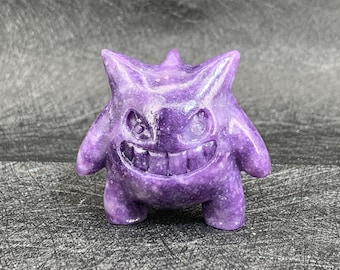 Gengar Crystal Figurine - Etsy