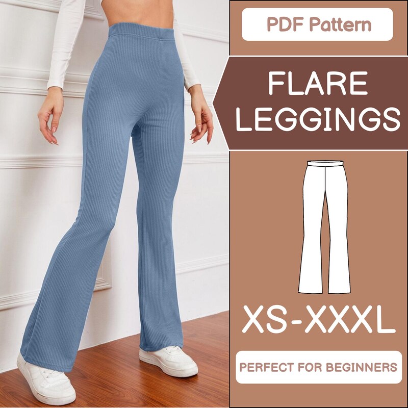 Flare Leggings - Etsy