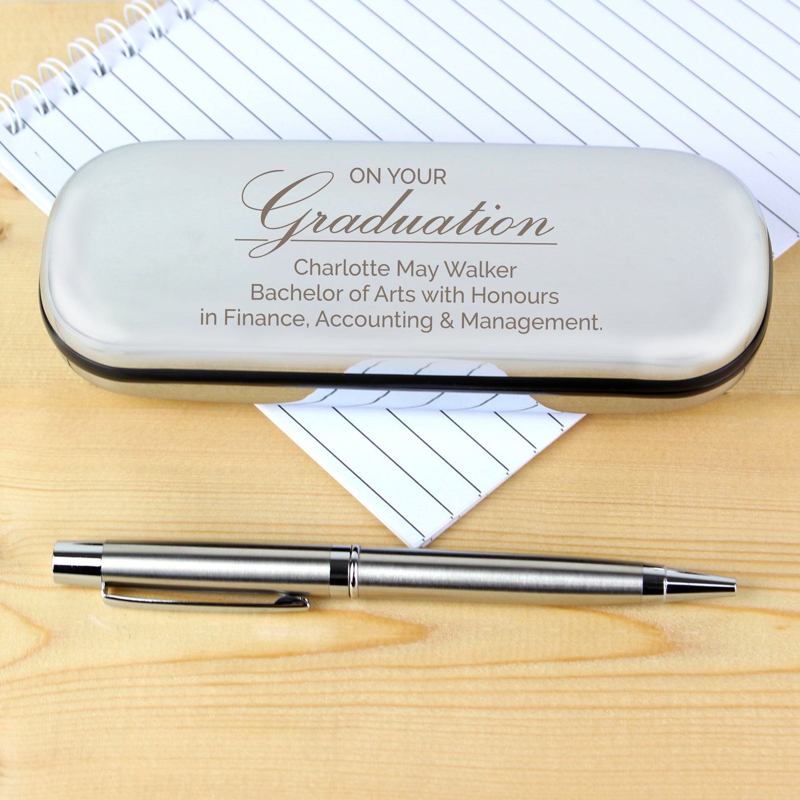 Personalised Graduation Pen and Box Set - Etsy