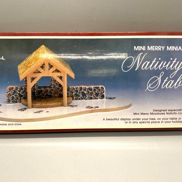 Miniature Nativity - Etsy