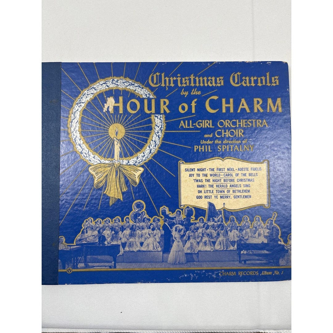 Christmas Carols by the Hour of Charm -charm Records Set No. 1 W/phil ...