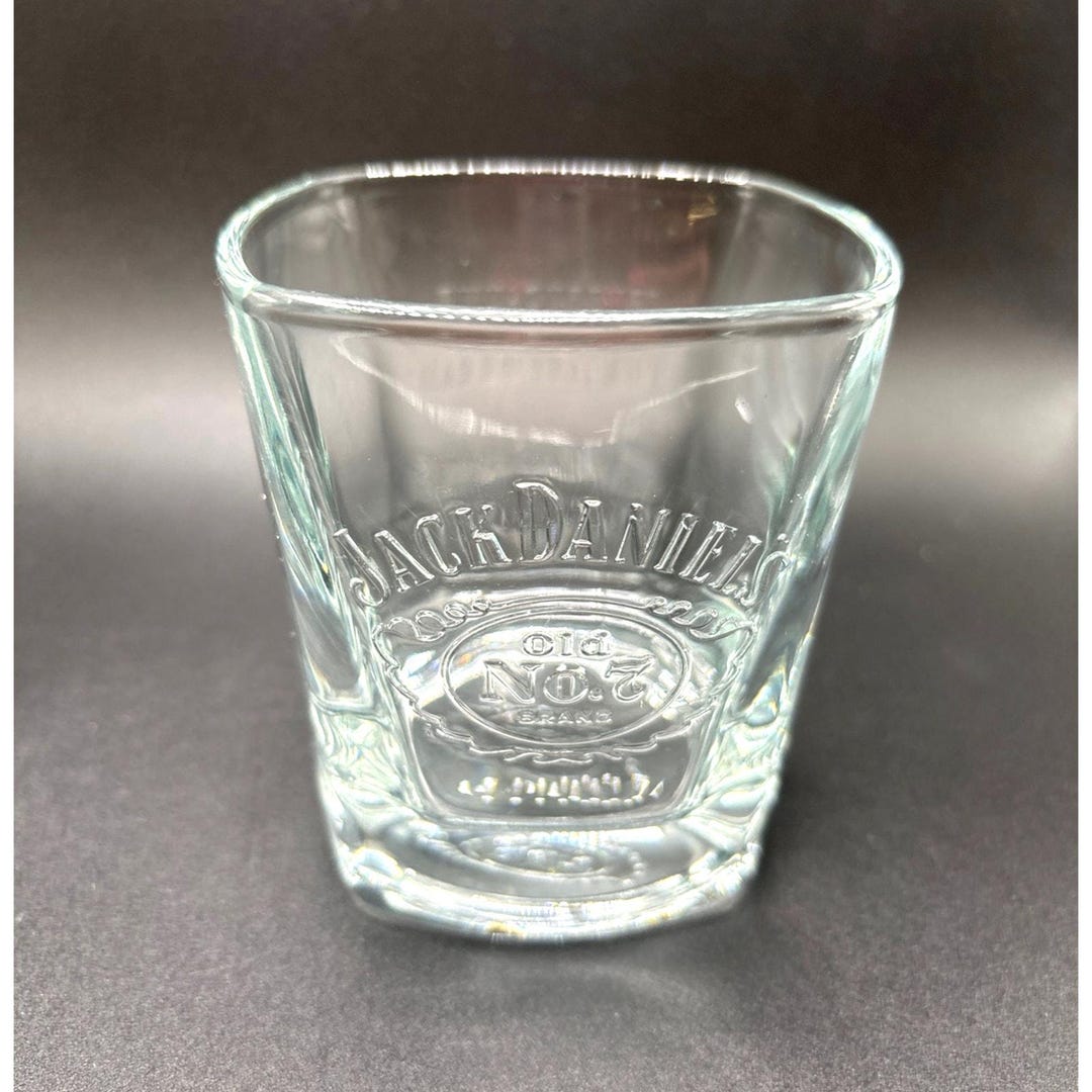 Jack Daniels Old No 7 Square Rocks Glass Embossed “every Day We Make It ...