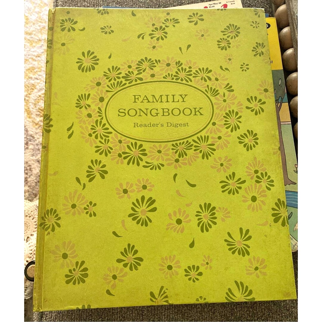 Reader’s Digest Family Songbook 1960’s Piano Sheet Music and Lyrics - Etsy