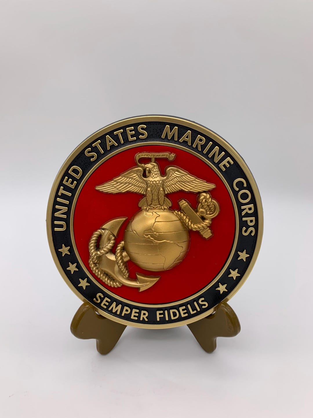 United States Marine Corps Semper Fidelis 7”X7” Emblem Decal Sticker - Etsy