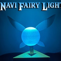 Zelda Fairy Night Light, 3D Printed Breath of the Wild Gift, LED Zelda ...