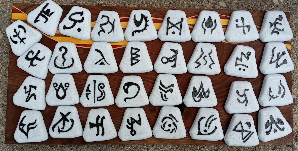Diablo 2 Runes Full Set Fits 14x11 Shadowbox. - Etsy