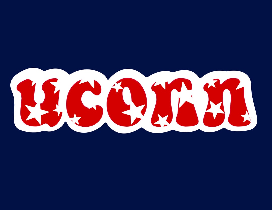 UCONN University of Connecticut Logo Design | Screen Print | Logo ...