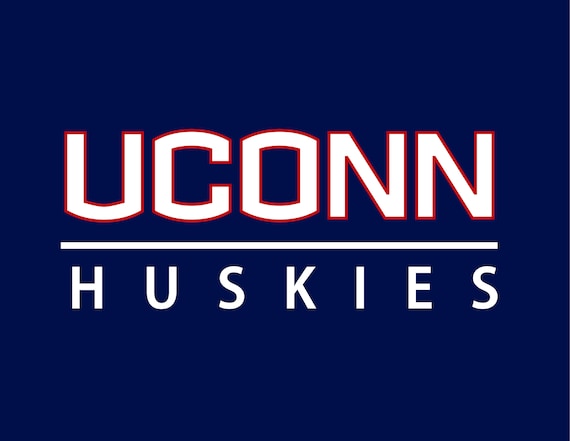 UCONN University of Connecticut Logo Design Screen Print - Etsy