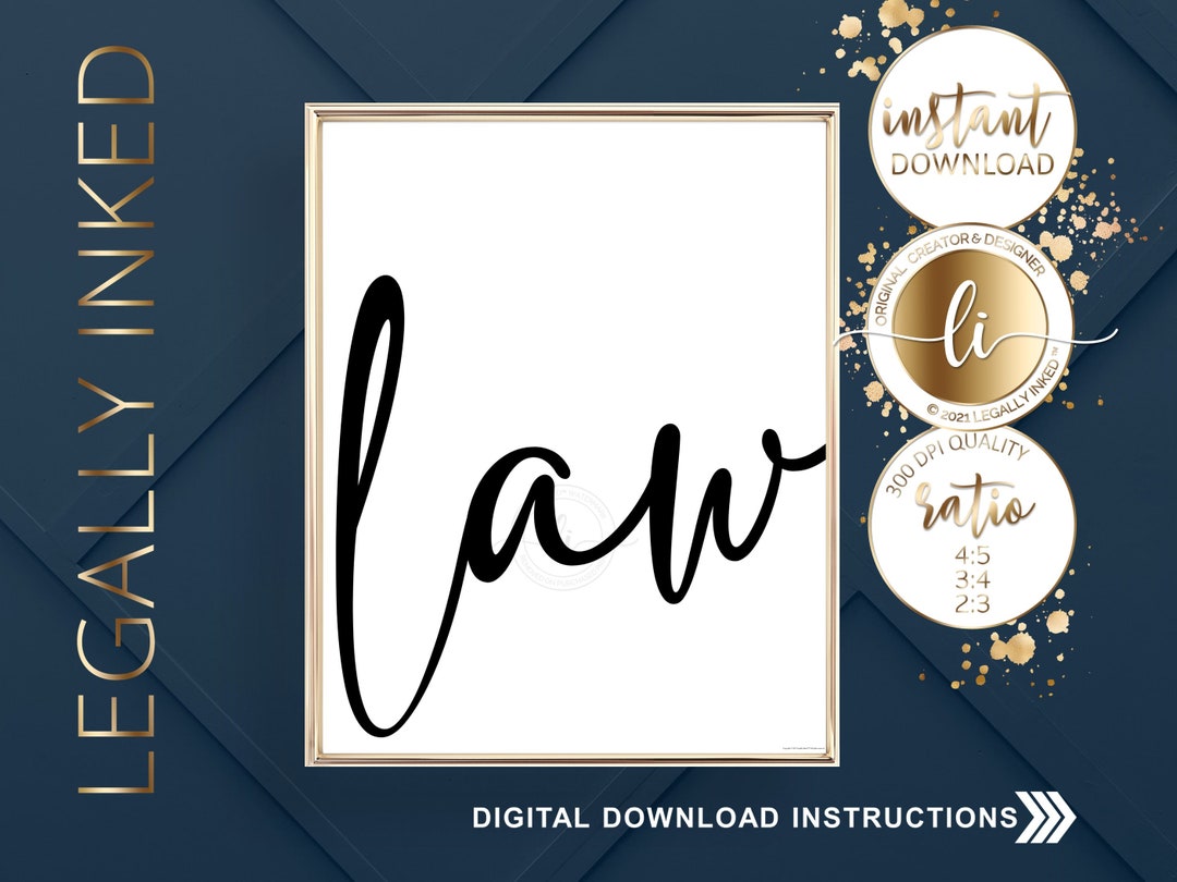 Law | Law Office Décor | Legal Humor | Law Prints | Justice Art | Smart ...