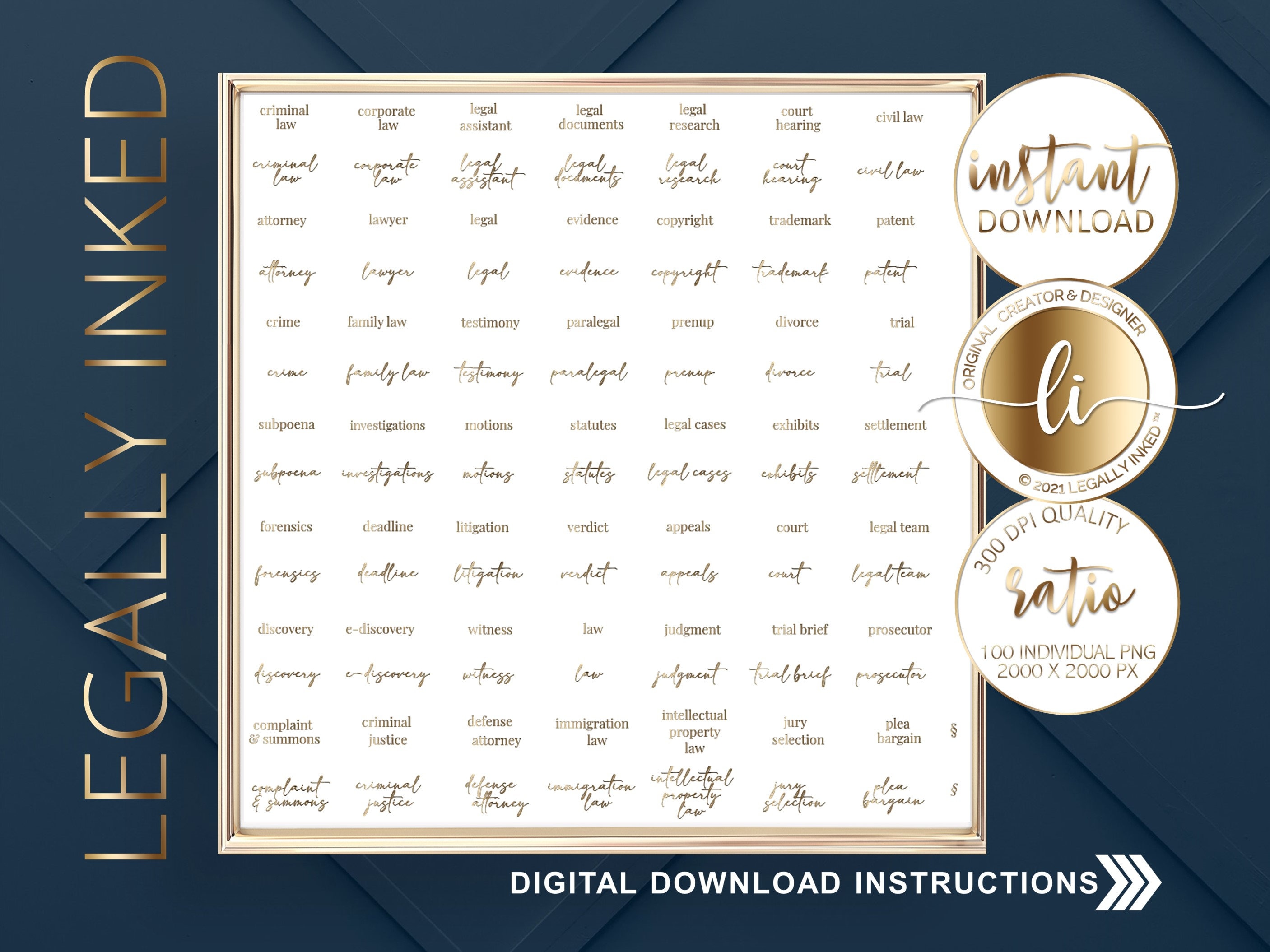 100 Legal Word Overlays | Word Art | Law Prints | Justice Art | Clip ...