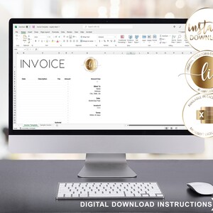 Loan Signing Agent Invoice | Excel Template | Law Office Décor | Legal ...