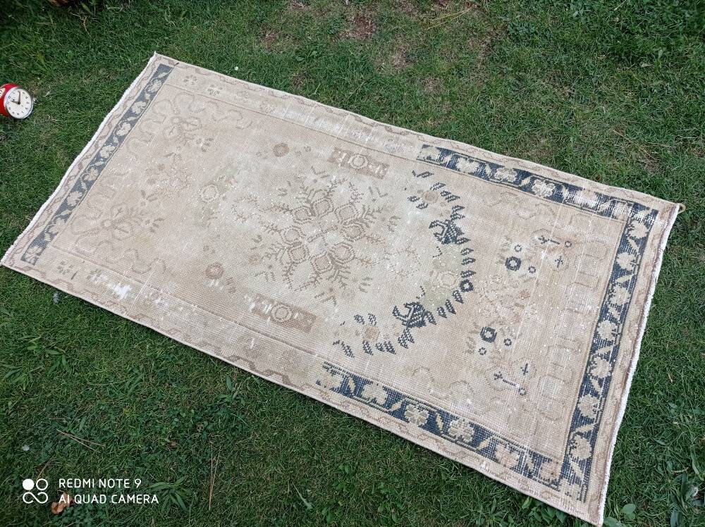 Vintage Teppich 2'7 x 5'2 Anatolischer Teppich,Küchenteppich ...