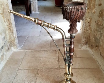 Antique Brass Hookah - Etsy