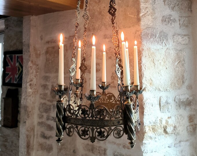 Absolutely Magnificent, Rare, Antique, French, Bronze, Ecclesiastical ...