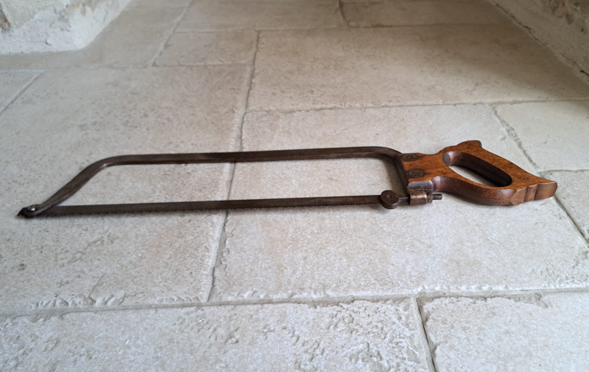 Stunning, Antique, French, Butchers Bone Saw. Circa Late 1800's / Early ...