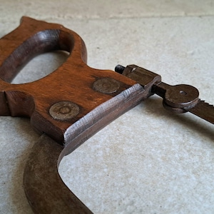 Stunning, Antique, French, Butchers Bone Saw. Circa Late 1800's / Early ...