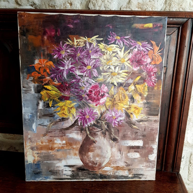 80s Painting - Etsy