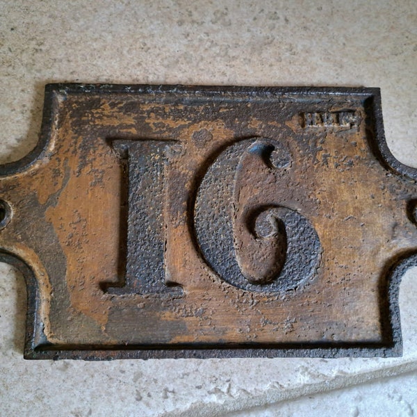 Cast Iron Numbers - Etsy