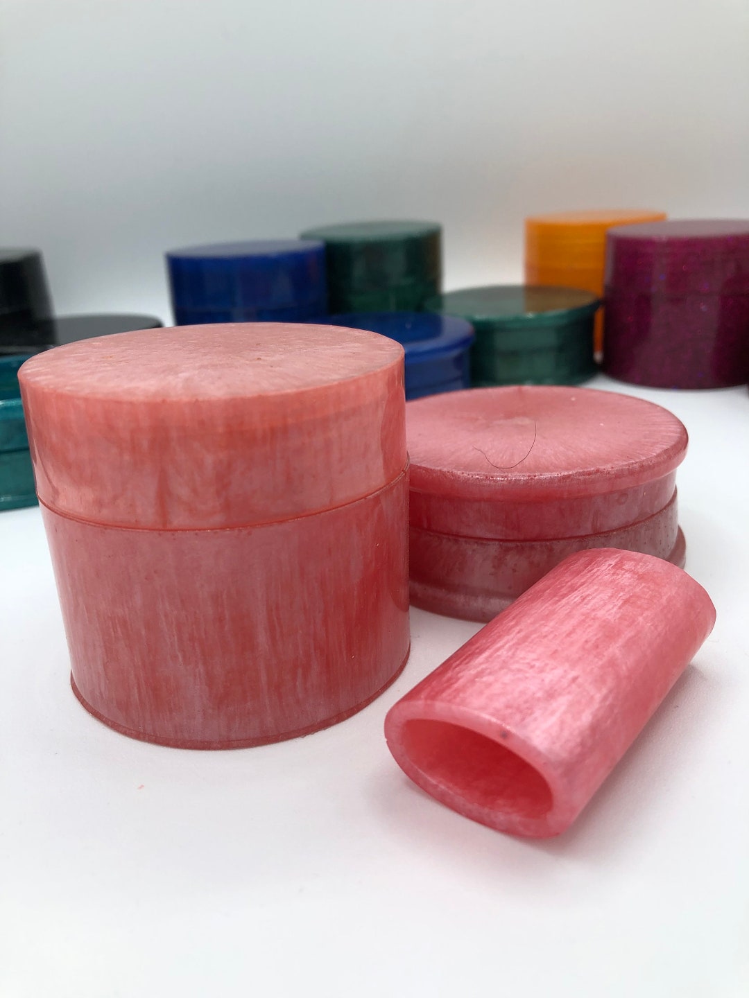 Potent Petal Mini Stash Jar Grinder Combo - Etsy